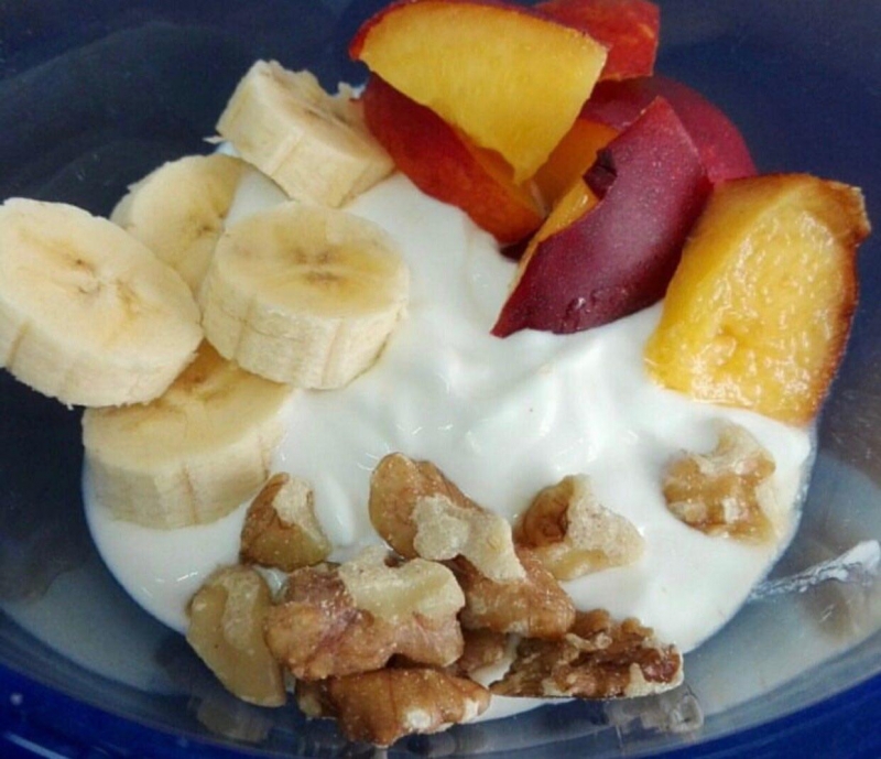 Mi desayuno Kousmine (crema Budwig) - Vivir para comer